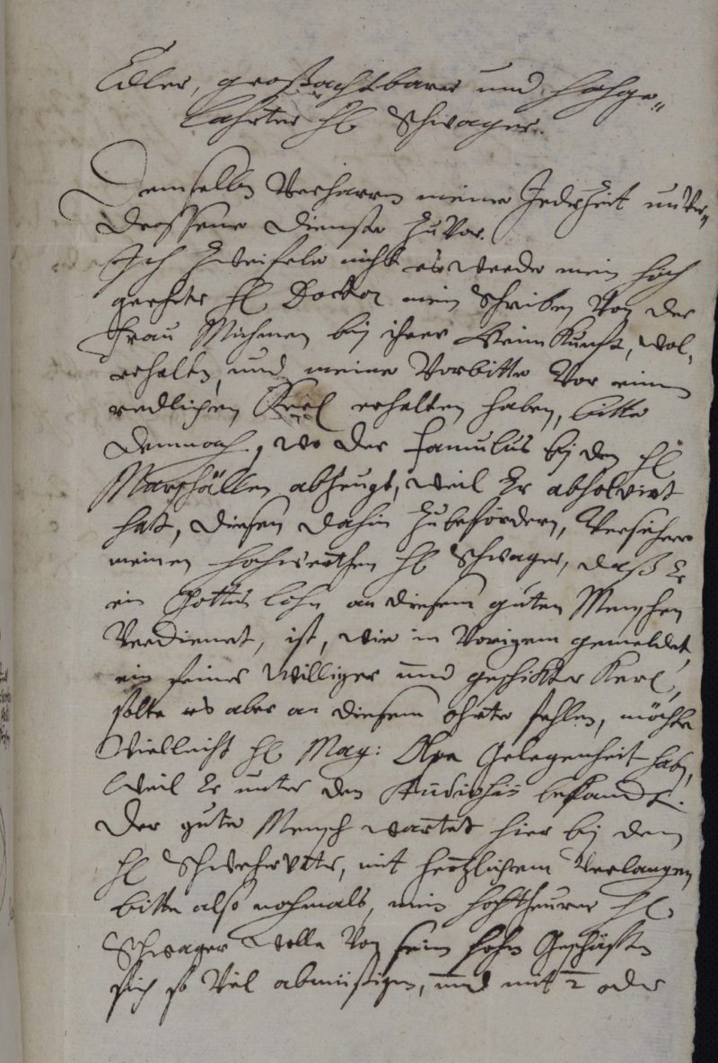 „der Ehrenkron/ Im süssen Tichten wehrt“ – Zum 400. Geburtstag des ...